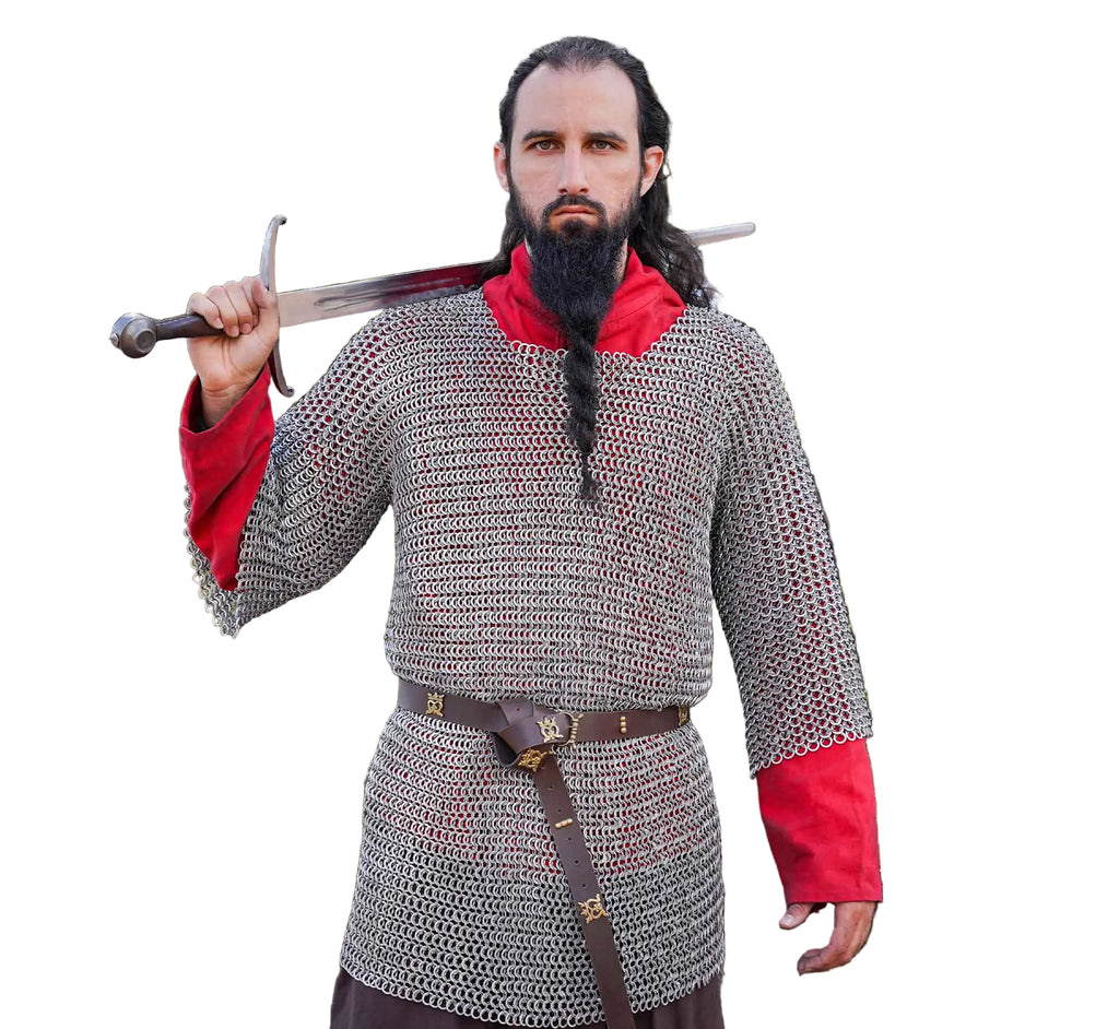 Medieval Aluminum Half Sleeve Chainmail | Medieval Shop