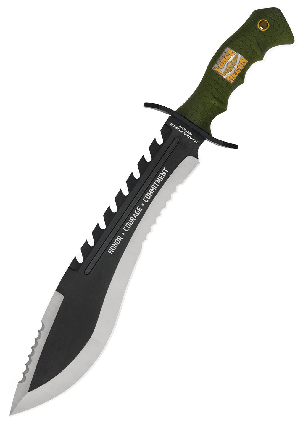 Marine Force Recon Kukri Con Respaldo De Sierra