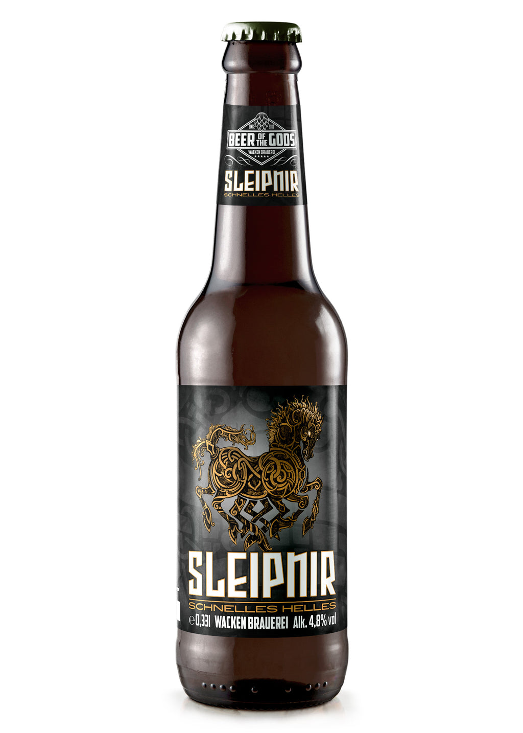 Sleipnir - Fast Helles, Botella De 0,33L - Cervecería Wacken
