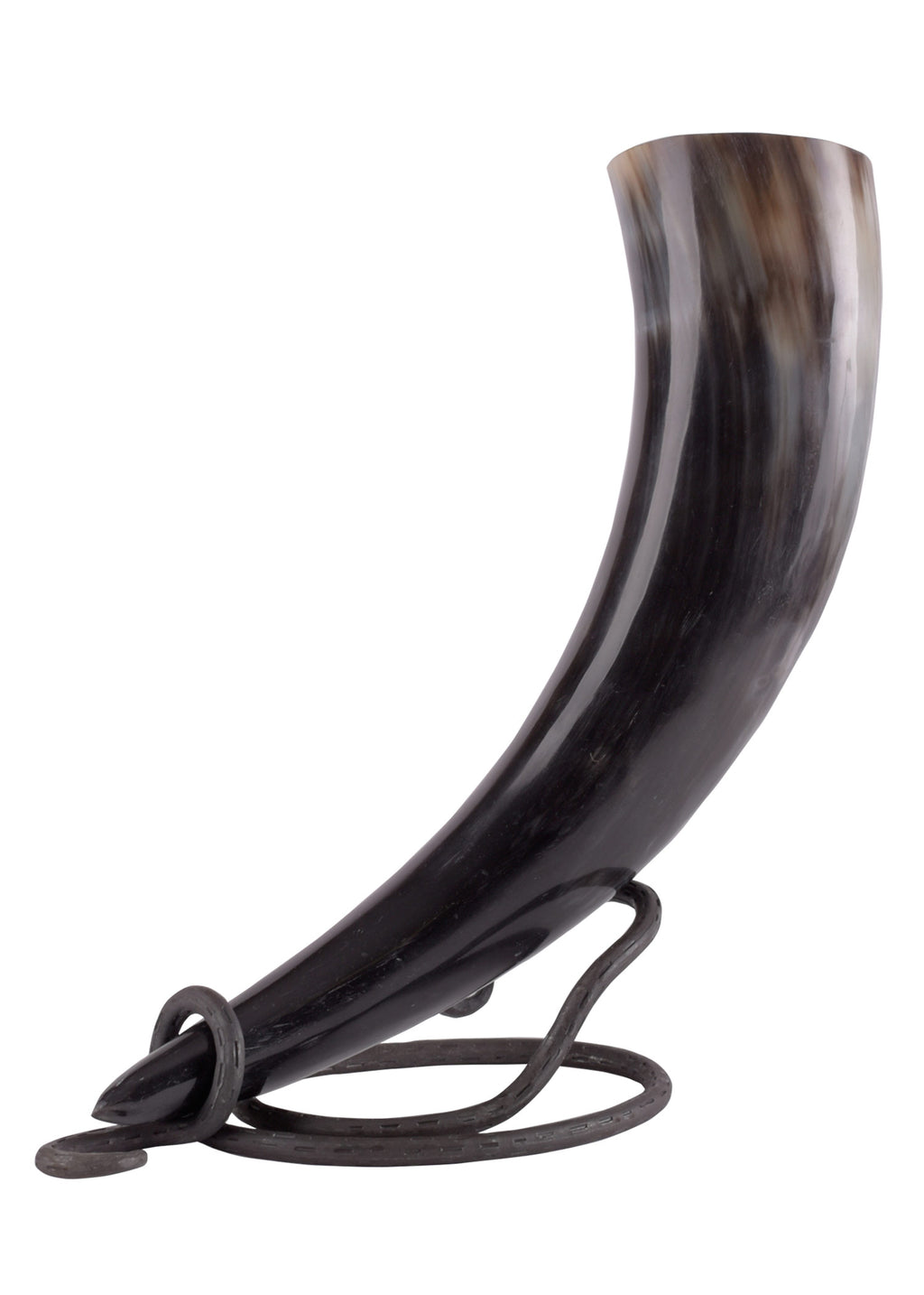 Forged Drinking Horn Holder, Large